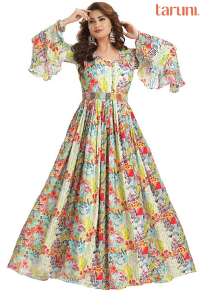 Buy Gowns for Women Online in India | Taruni India